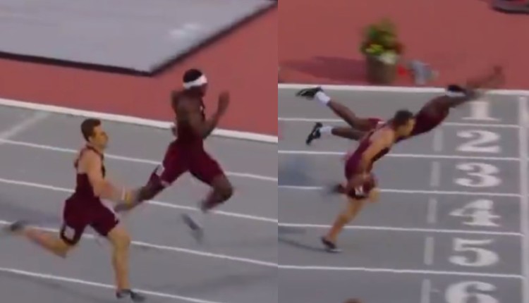 VIDEO: Corredor se lanzó para llegar primero a la meta – StarMedia